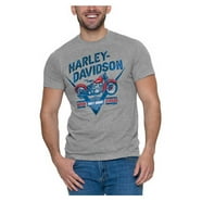 Harley-Davidson Men's Pan Age Engine Short Sleeve Crew-Neck T-Shirt- Black (3XL), Harley ...
