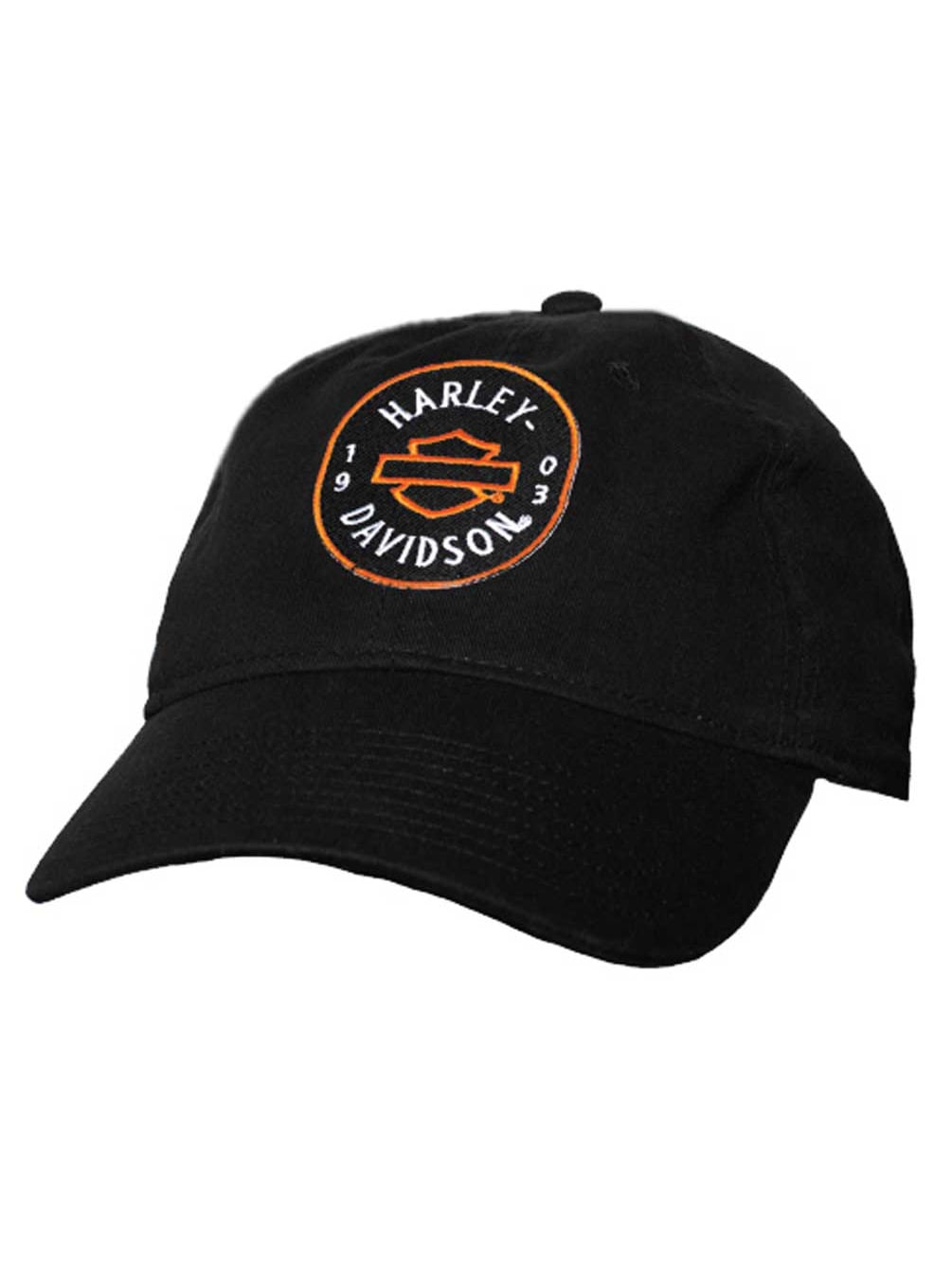 Harley-Davidson Men's Embroidered Badge Adjustable Cotton Baseball Cap ...