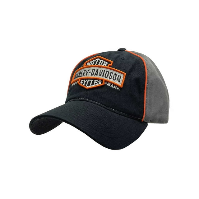 Harley-Davidson Men's Embroidered Trademark Curved Brim Washed Baseball ...