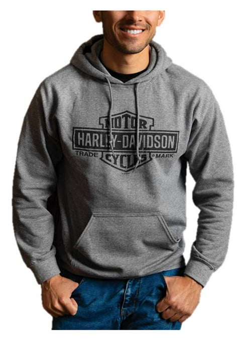 Harley-Davidson Men's Bar & Shield Logo Pullover Hooded Sweatshirt 30297503 - Walmart.com