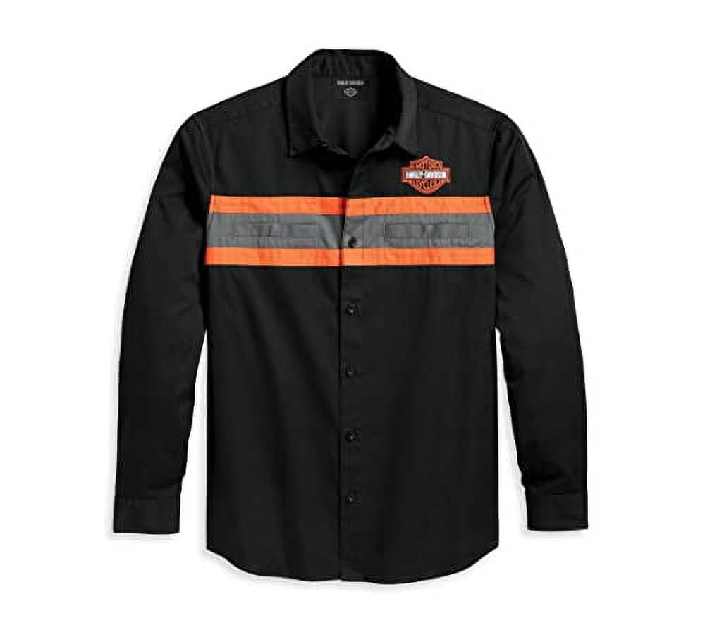 Harley-Davidson Men's Harley Performance Shirt Colorblocked, Black ...