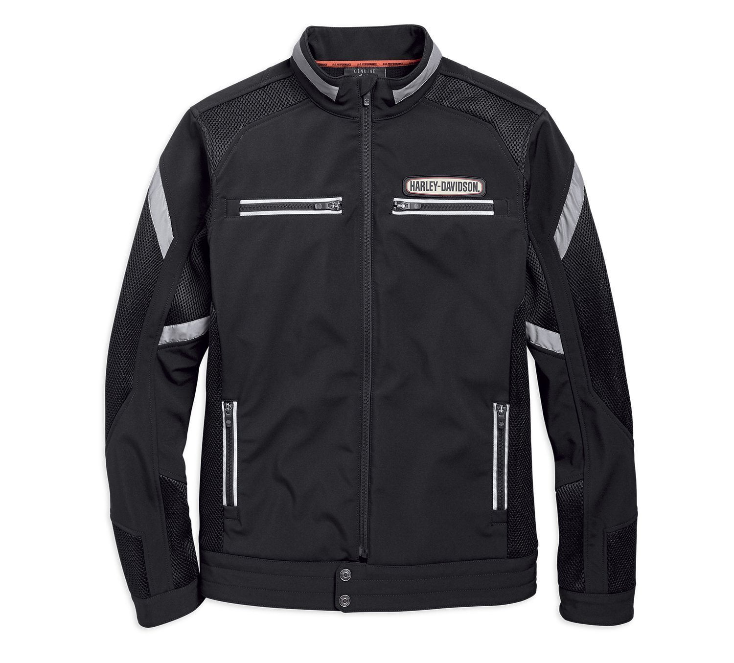 Harley-Davidson Men's Performance Soft Shell & Mesh Jacket - 97518-19VM ...