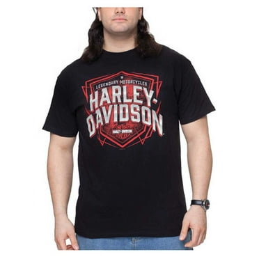 Harley-Davidson Men's Custom Freedom Short Sleeve Crew Neck Tee - Black (5XL), Harley Davidson ...