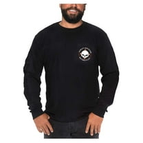 Harley-Davidson Men's Bar & Shield Long Sleeve Crew-Neck Shirt 30297501 (XL), Harley Davidson ...