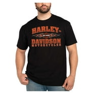Harley-Davidson Men's Pan Age Engine Short Sleeve Crew-Neck T-Shirt- Black (3XL), Harley ...