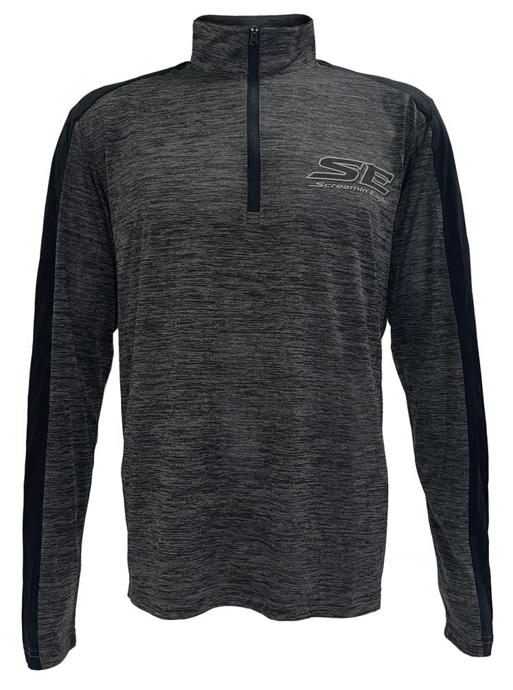 Harley-Davidson Men's Screamin' Eagle Shadow 1/4-Zip Long Sleeve Pullover (L), Harley Davidson ...