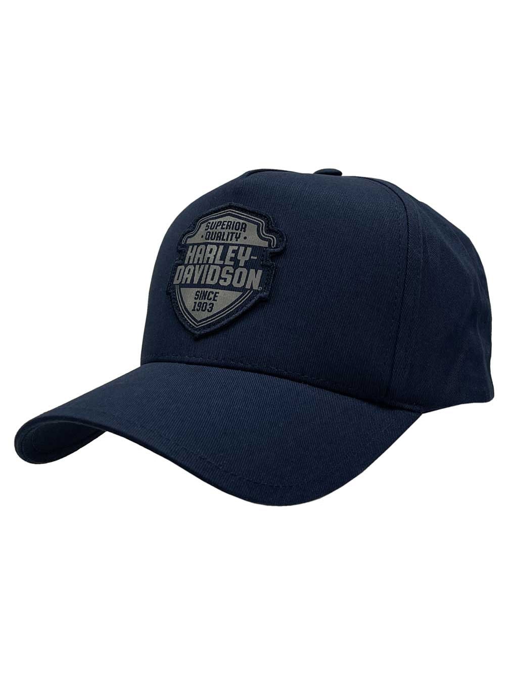 Harley-Davidson Men's Shield H-D Patch Curved Bill Snapback Baseball ...