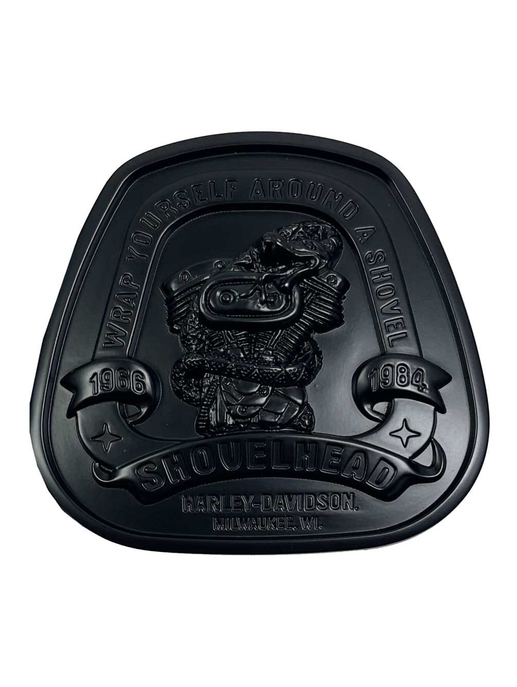 Harley-Davidson Men's Shovelhead Motorcycle Belt Buckle, Matte Black ...