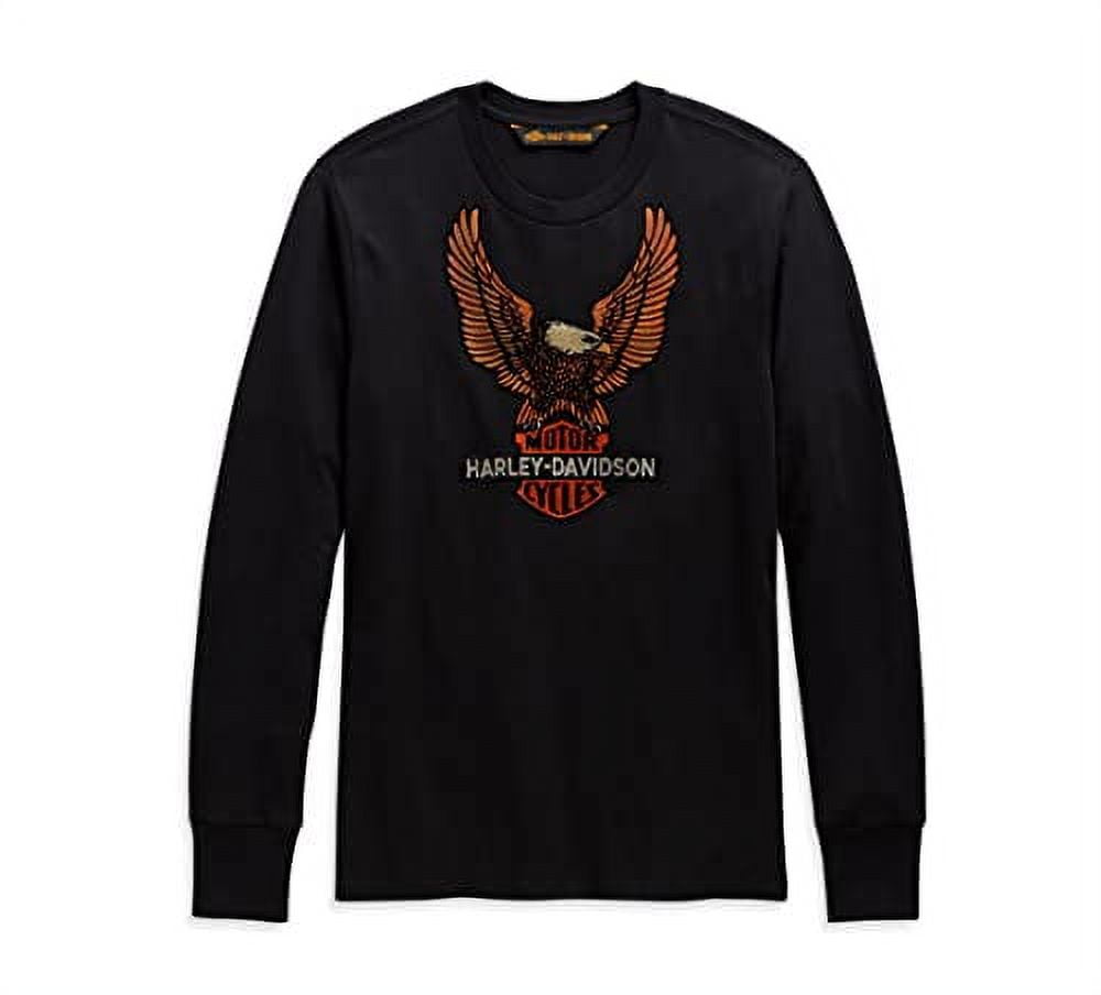 Harley-Davidson Vintage Eagle Men's Long Sleeve Tee, Slim Fit, X-Large - 99098-20VH - Walmart.com