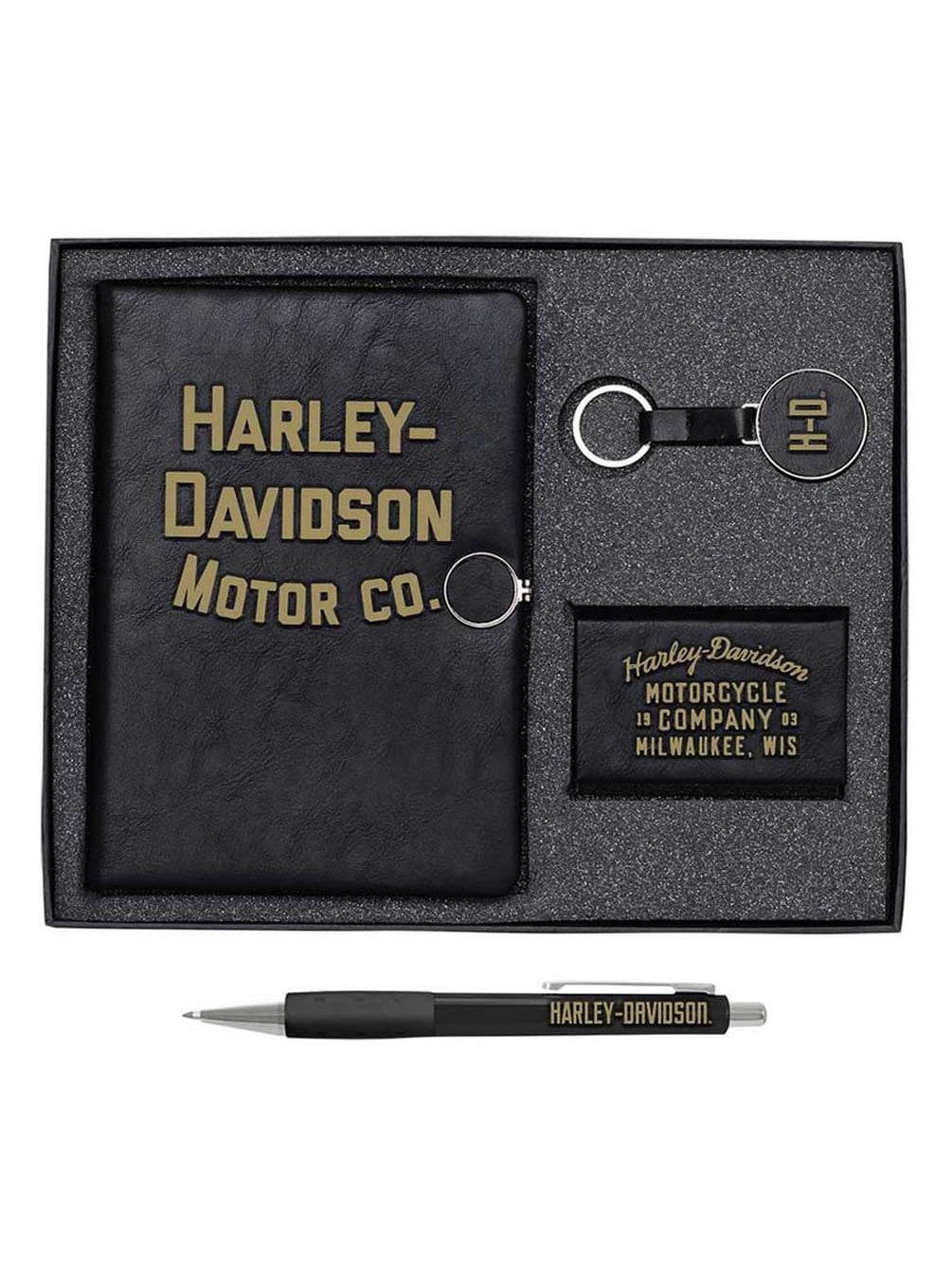 Harley-Davidson Motor Co. Executive Office Planner & Pen Gift Set ...