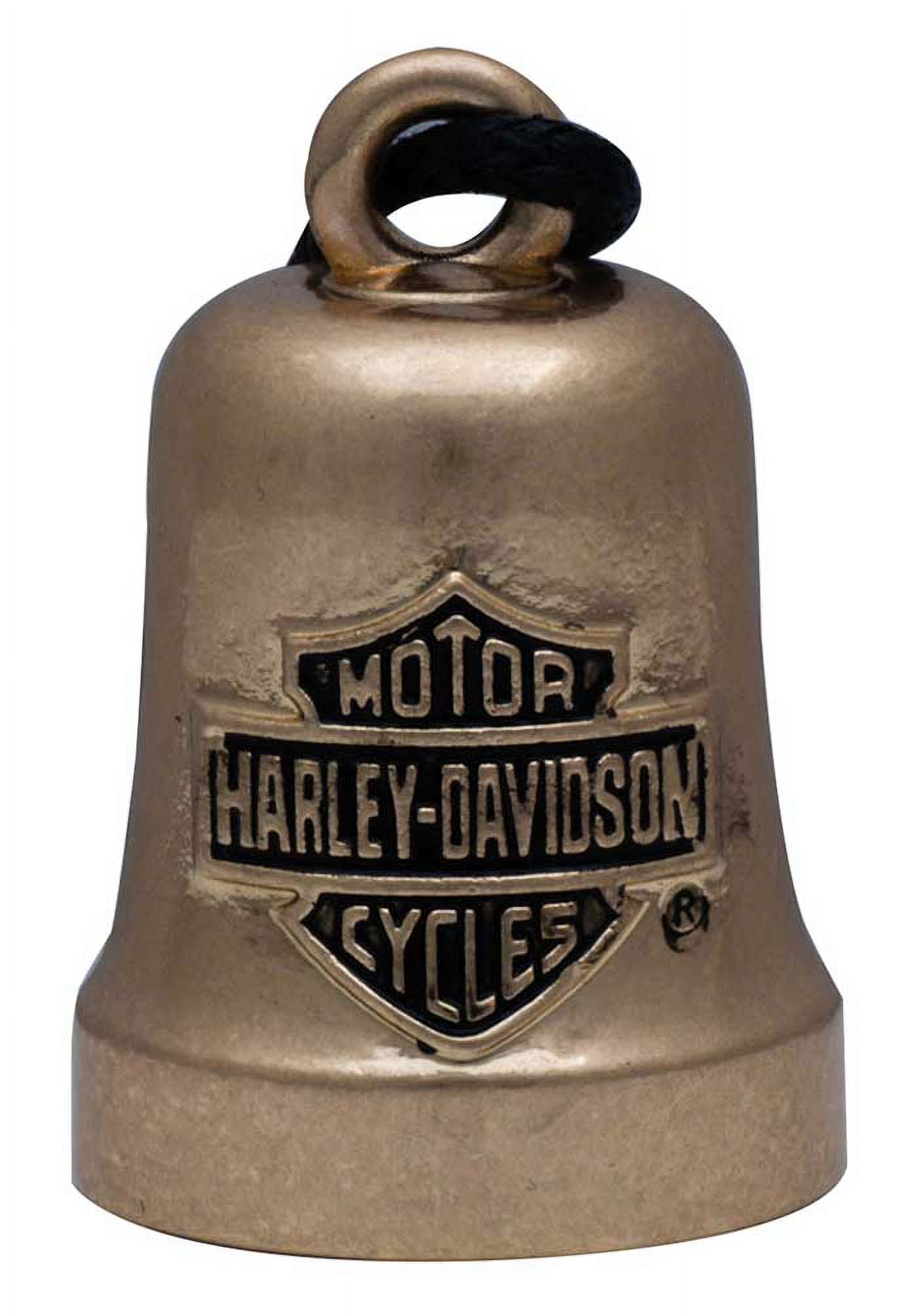 Harley-Davidson Motorcycle H-D Bar & Shield Eagle Ride Bell - Brass ...