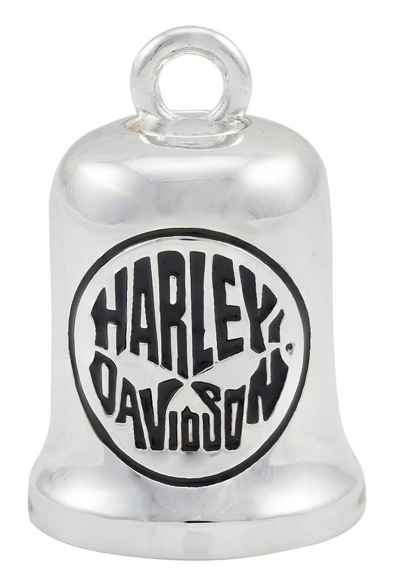 Harley-Davidson Motorcycle H-D Text Willie G Skull Ride Bell - Black On ...