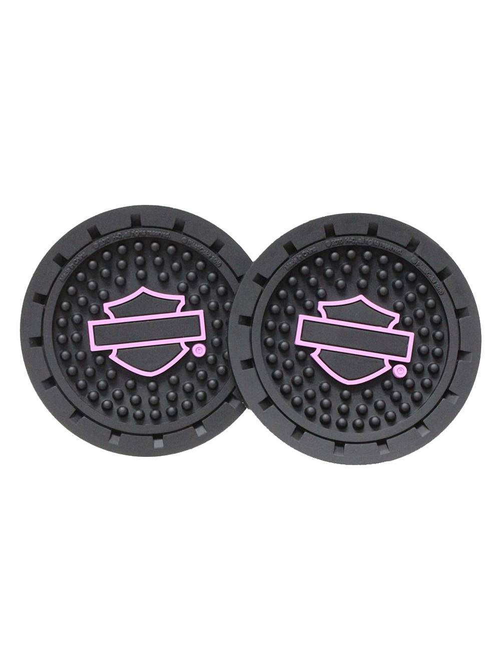 Harley-Davidson Pink Bar & Shield Drink Holder Coasters, Set Of 2 CG628 ...