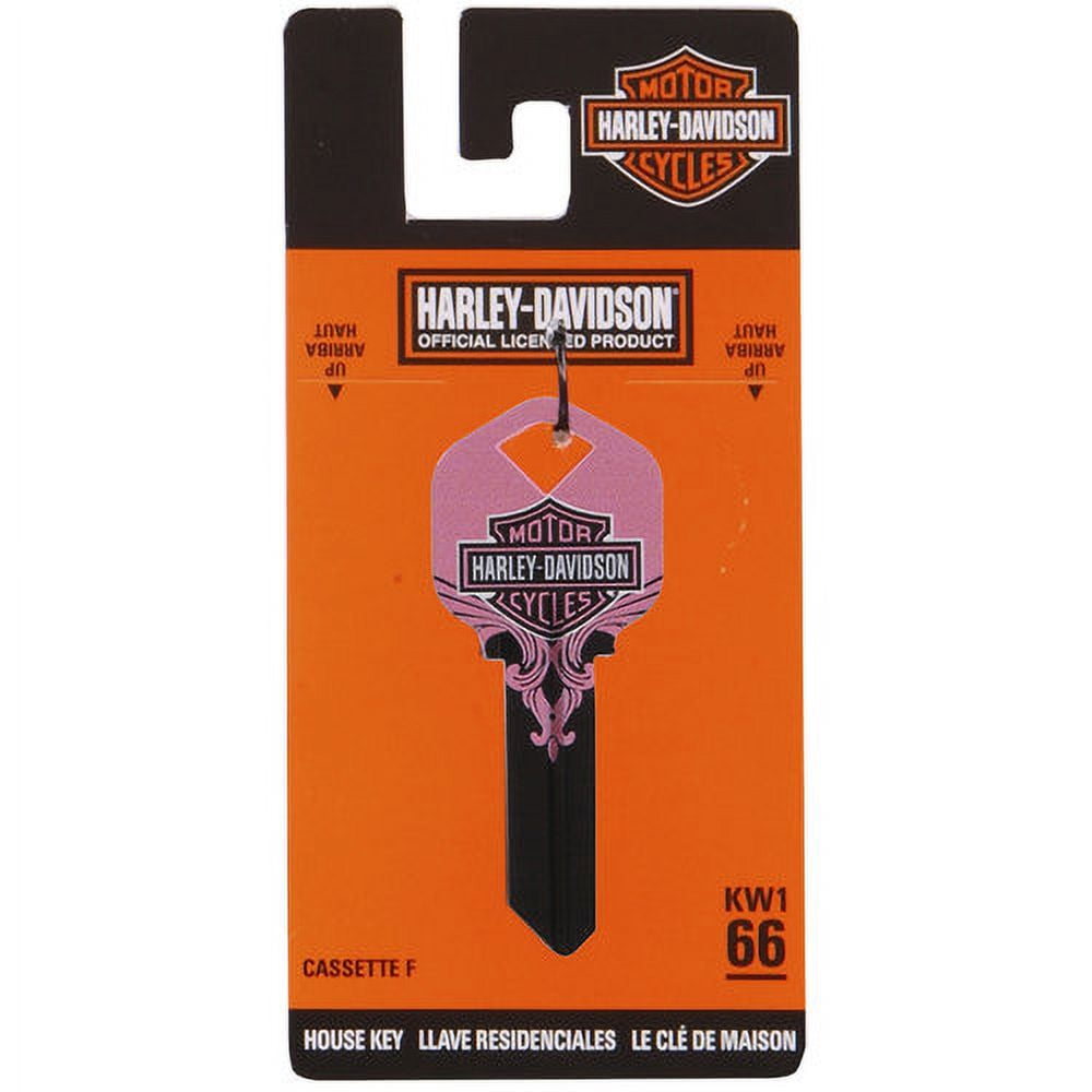 Harley Davidson Pink Key Blank #66, KW1 - Walmart.com