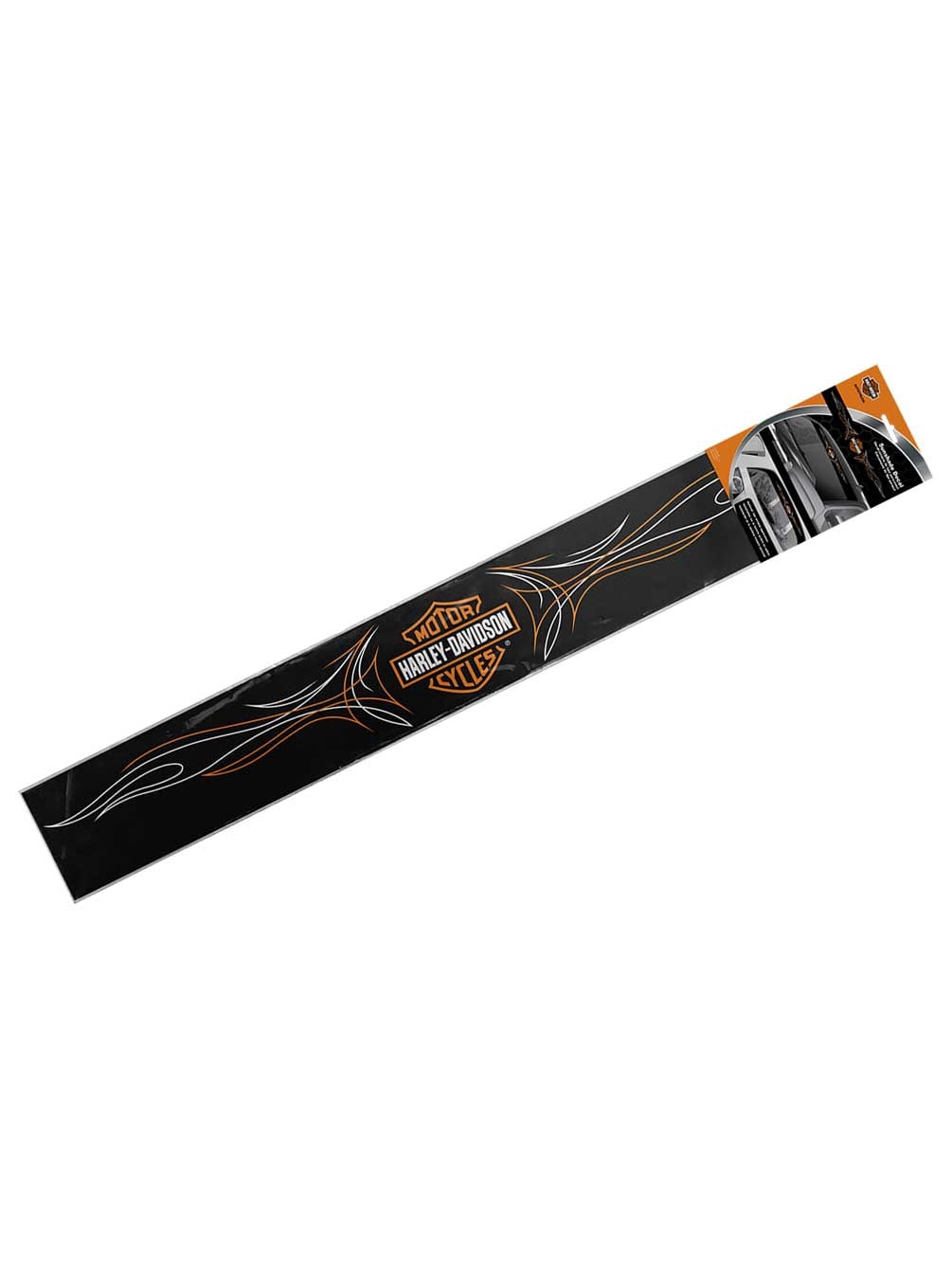 Harley-Davidson Pinstriped Bar & Shield Logo Windshield Decal - 49 x 5 ...