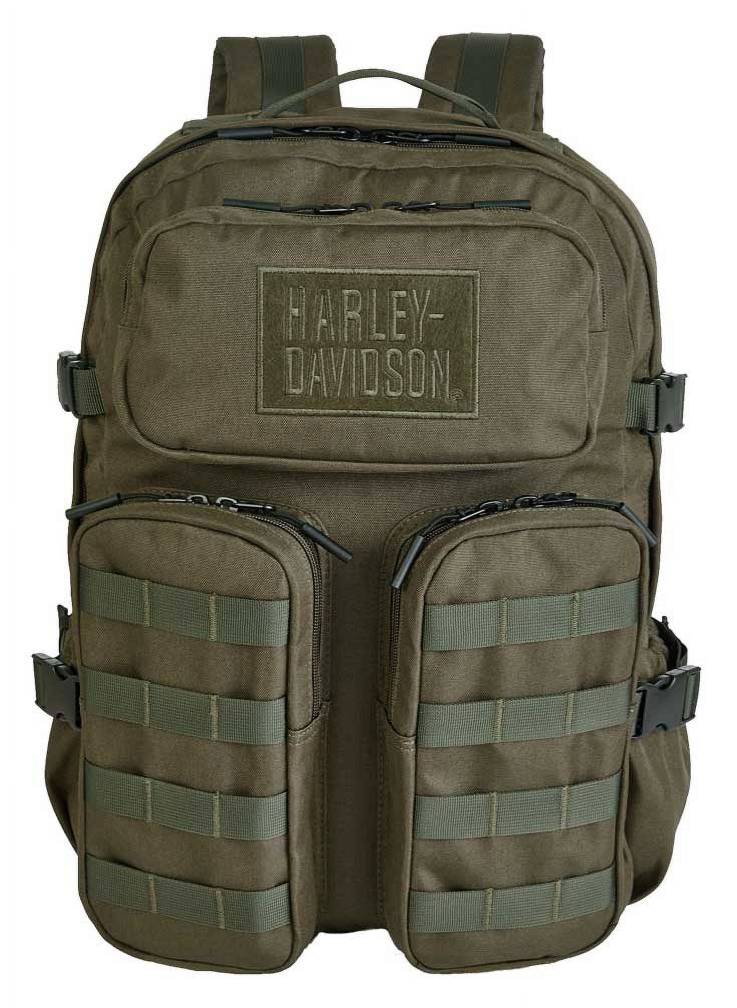 Harley-Davidson Rebel Rugged High-Density Polyester Backpack - Grape ...