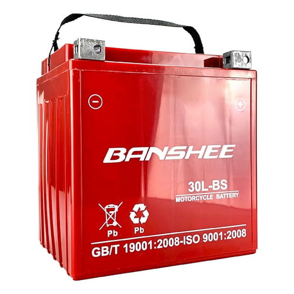 Harley Davidson SLA AGM 30L-BS Motorcycle Battery - Walmart.com