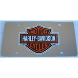 Harley-Davidson Silver Laser License Plate - Walmart.com