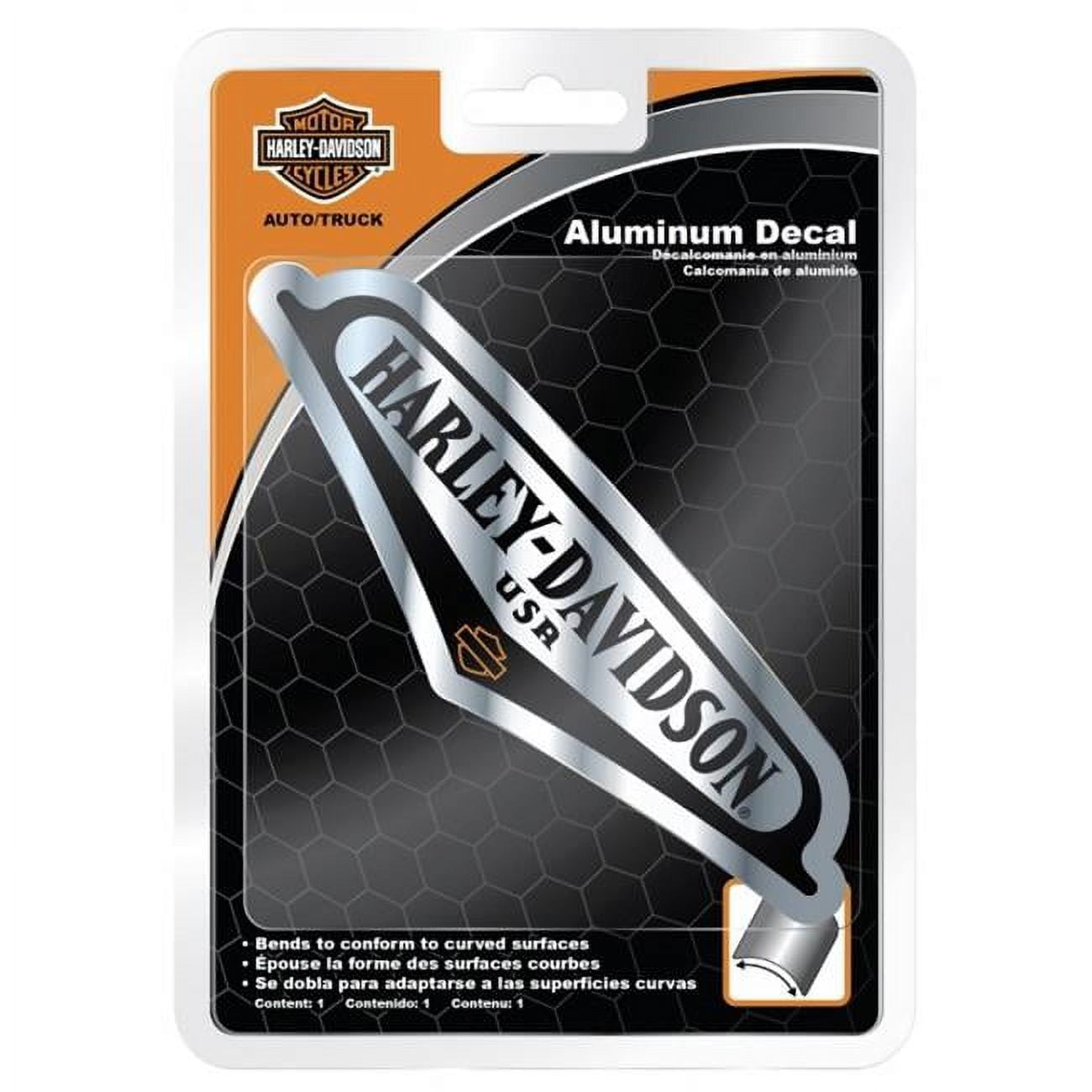 Harley-Davidson V-Tank Aluminum Decal - Walmart.com