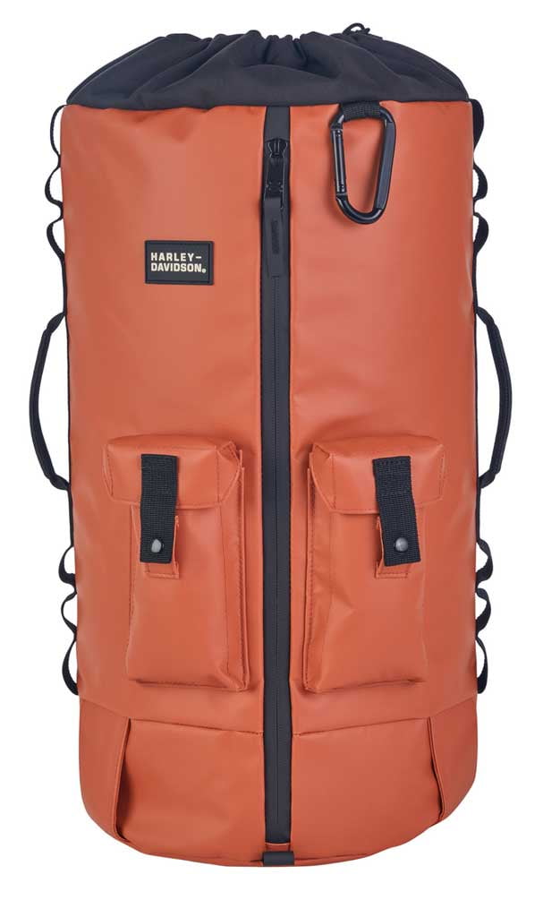 Harley-Davidson Water-Resistant Drawstring Hybrid Duffel/Backpack ...