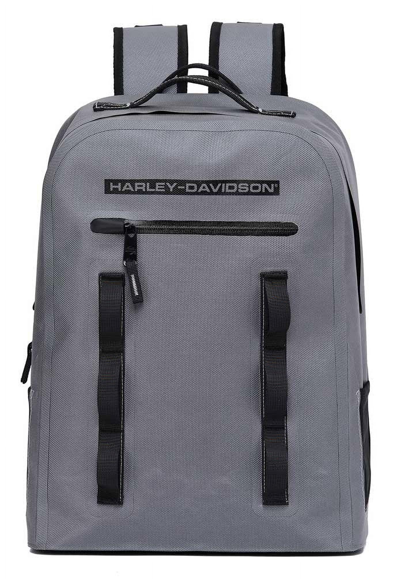 Harley-Davidson Waterproof Backpack, H-D Logo & Adjustable Straps ...