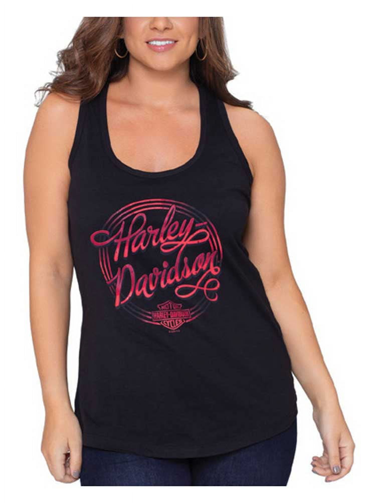 Harley-Davidson Women's Fever Dreams Sleeveless Racerback Tank Top ...