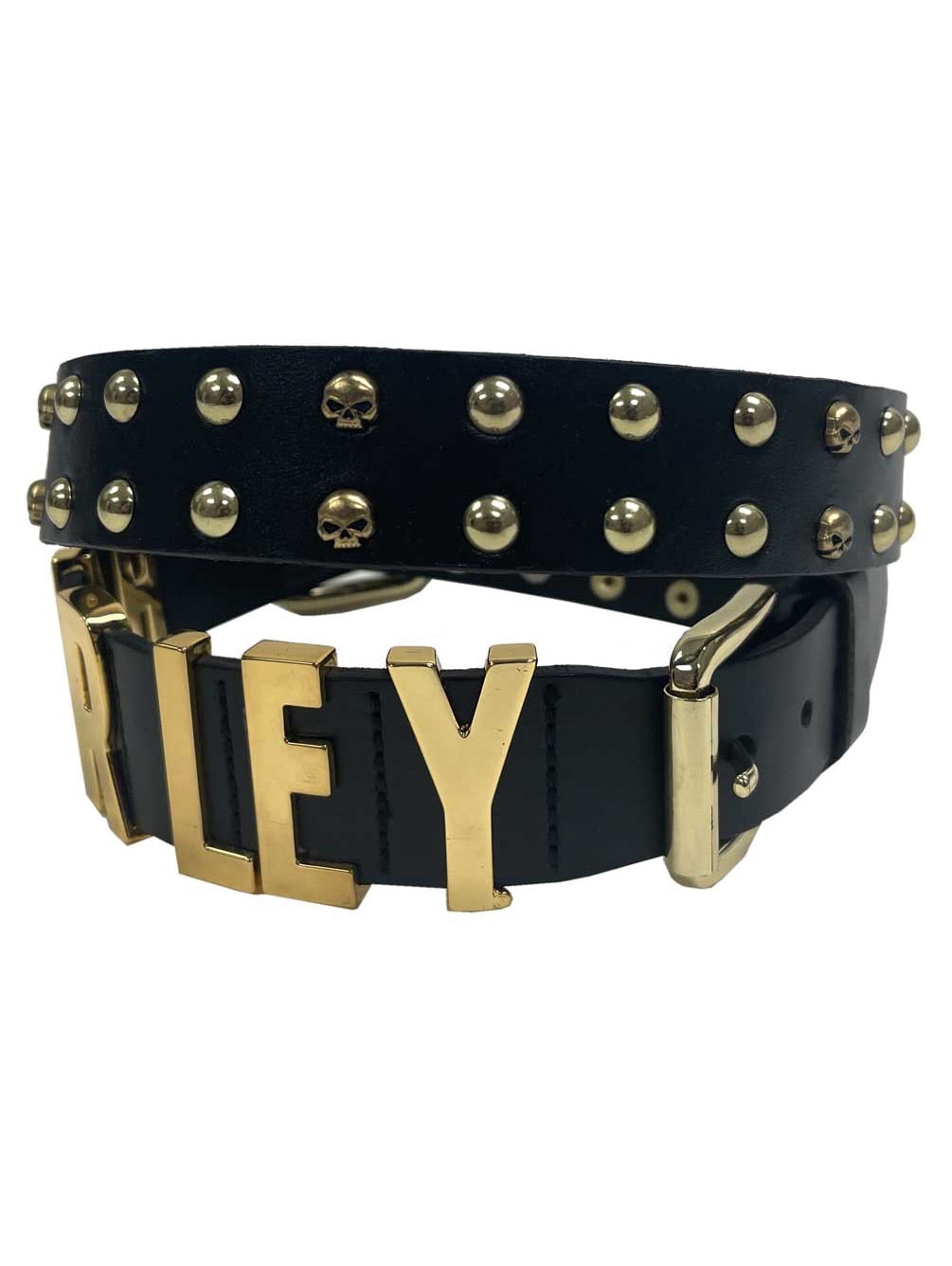 Harley-Davidson Women's Gold Digger Willie G Genuine Leather Belt ...