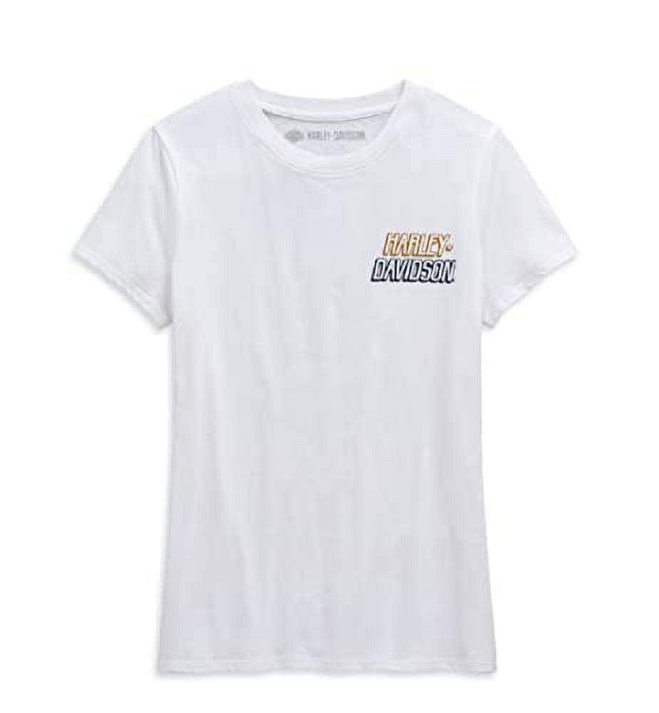 Harley-Davidson Women's Metallic #1 Skull Tee - 99107-20VW - Small ...