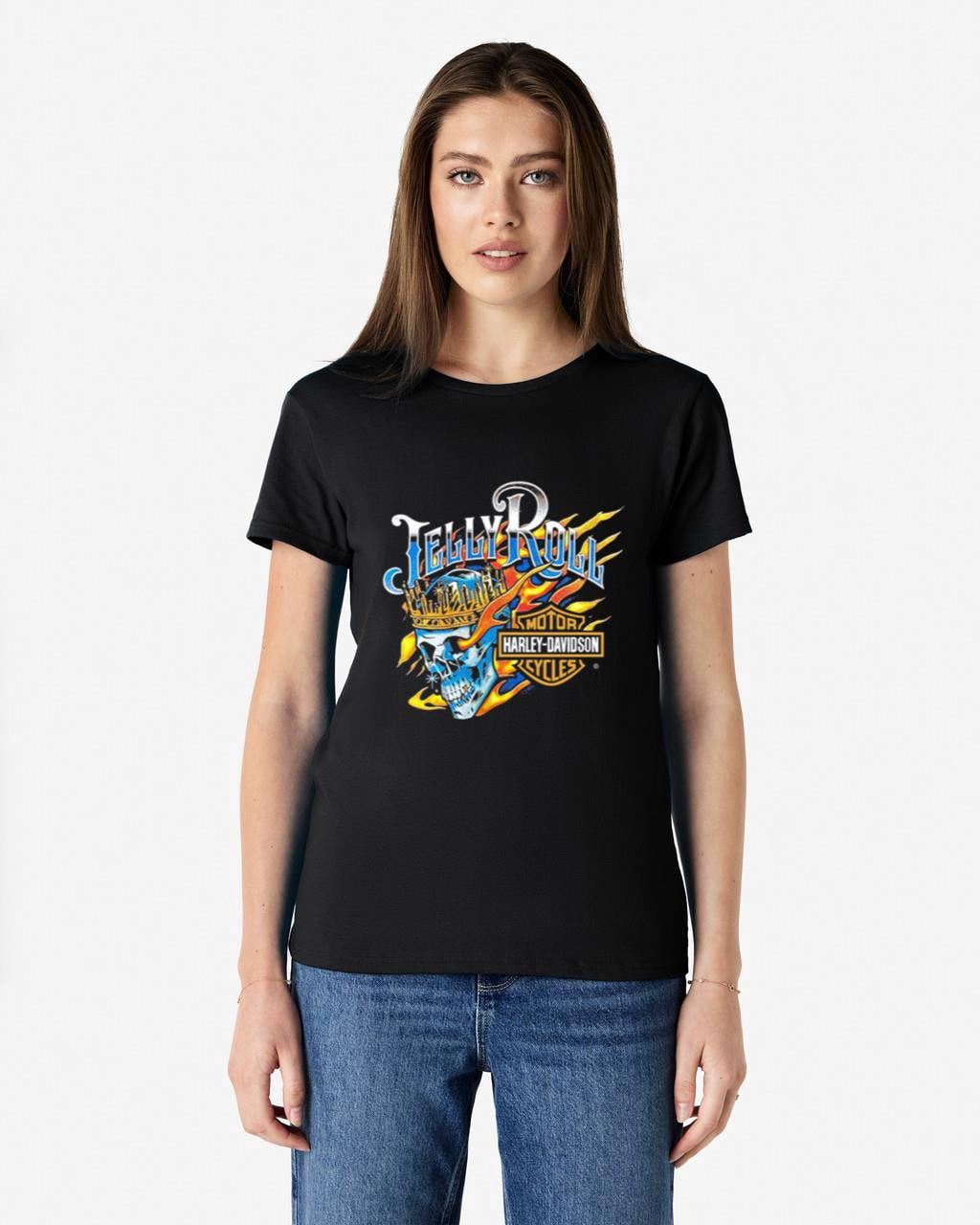 Harley Davidson x Jelly Roll Unisex tee , for men & women Biker Music ...