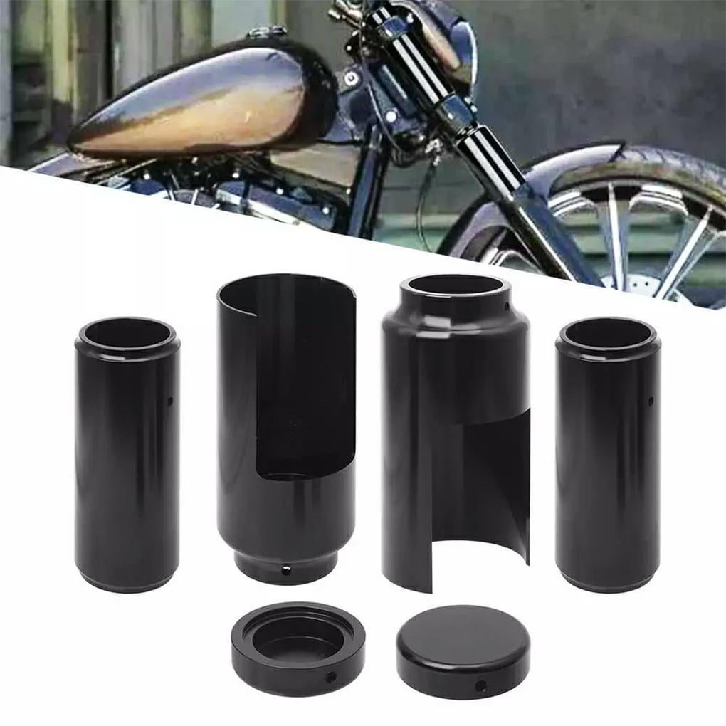 Harley Dyna Street Bob & Fat Bob 2007-2017 Front Fork Covers Cap, 6x ...
