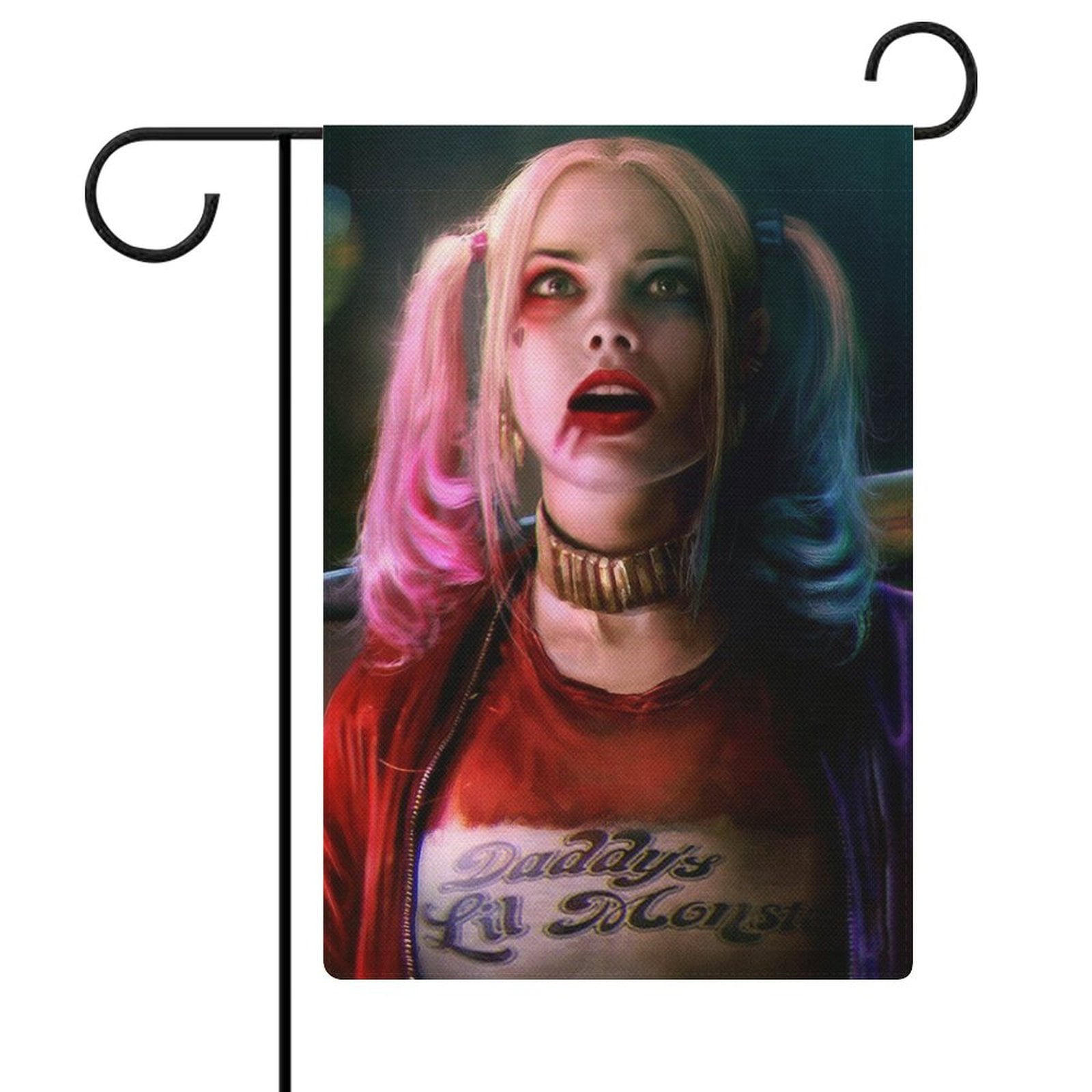 Harley Quinn 12 X 18 Inch Garden Banner - Double-Sided House Outdoor ...