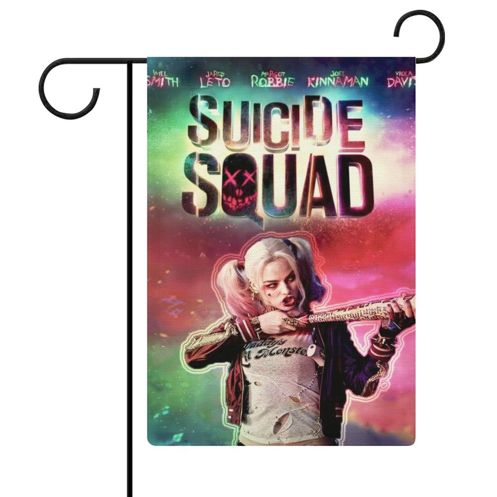 Harley Quinn 12 X 18 Inch Garden Banner - Double-Sided House Outdoor ...