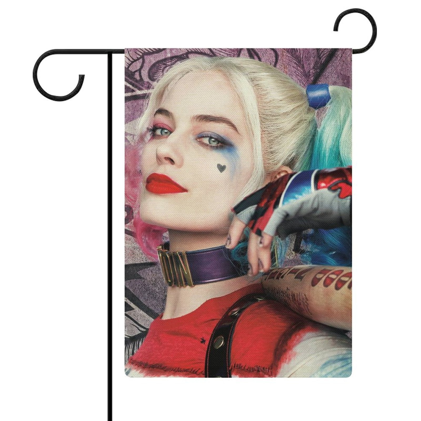 Harley Quinn 12 X 18 Inch Garden Banner - Double-Sided House Outdoor ...