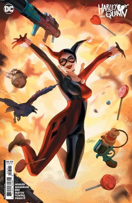 Harley Quinn #43 Cvr B Lesley Leirix Li Card Stock Var DC Comics Comic ...