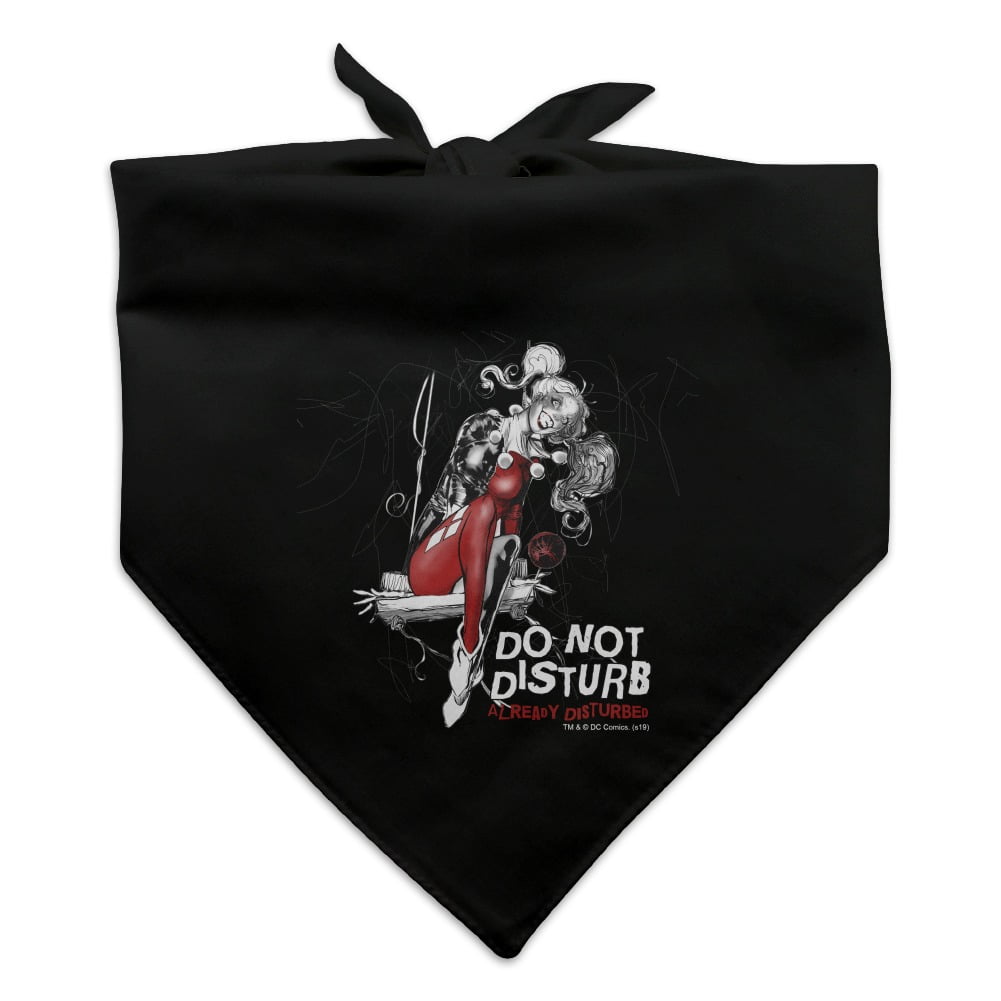 Harley Quinn Already Disturbed Dog Pet Bandana - Walmart.com