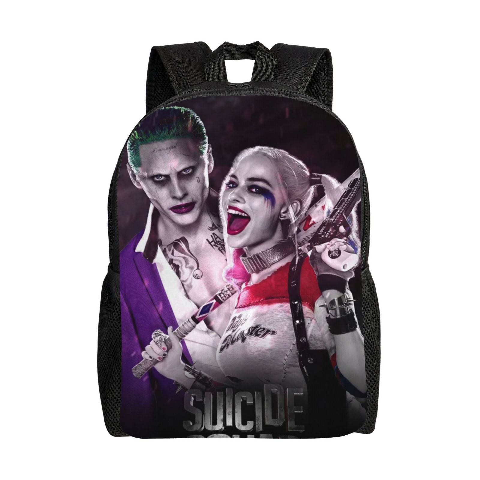 Harley Quinn And Joker Backpack Lightweight Unisex Basic Daypack ...