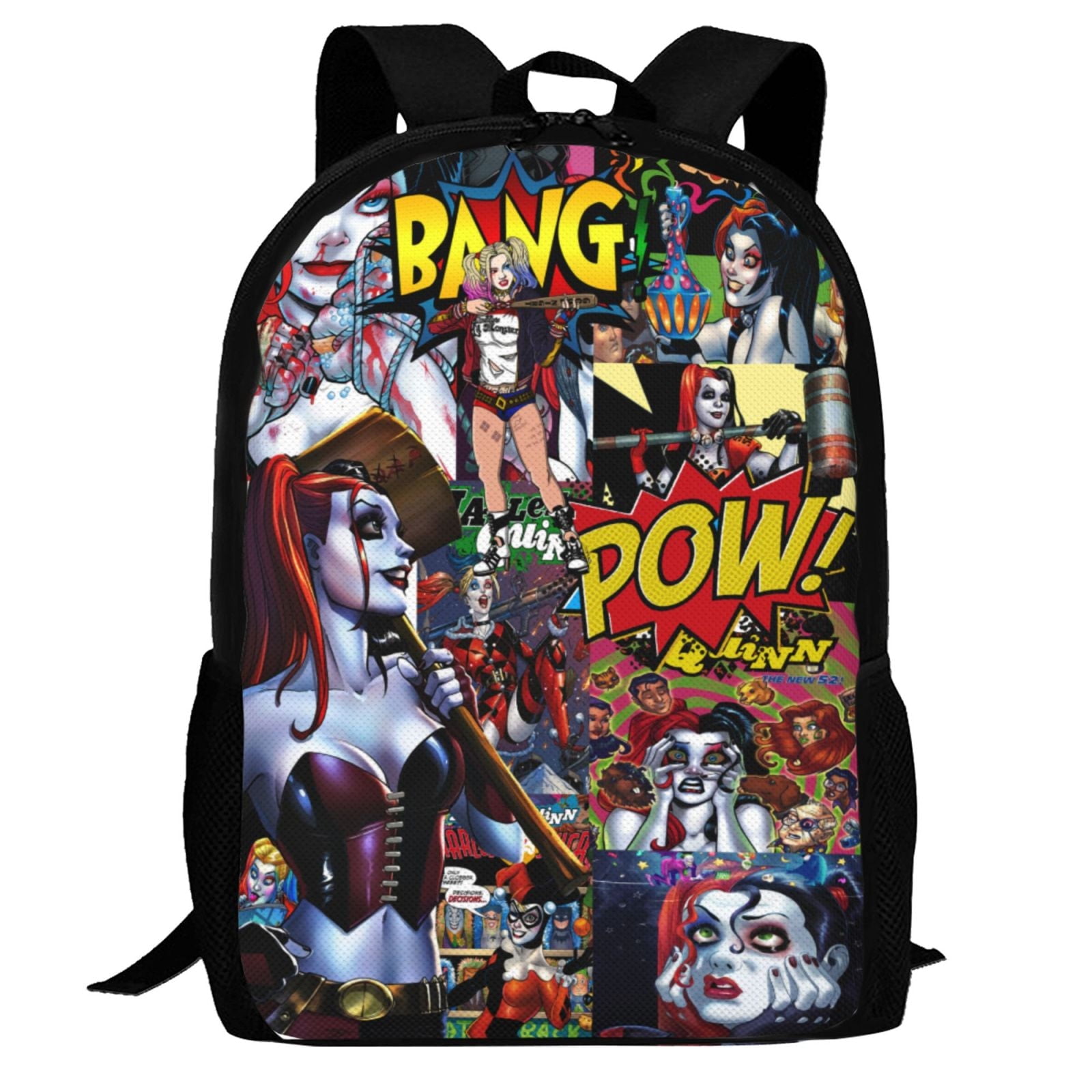 Harley Quinn Backpack,3d Print Laptop Backpack Lightweight Casual ...