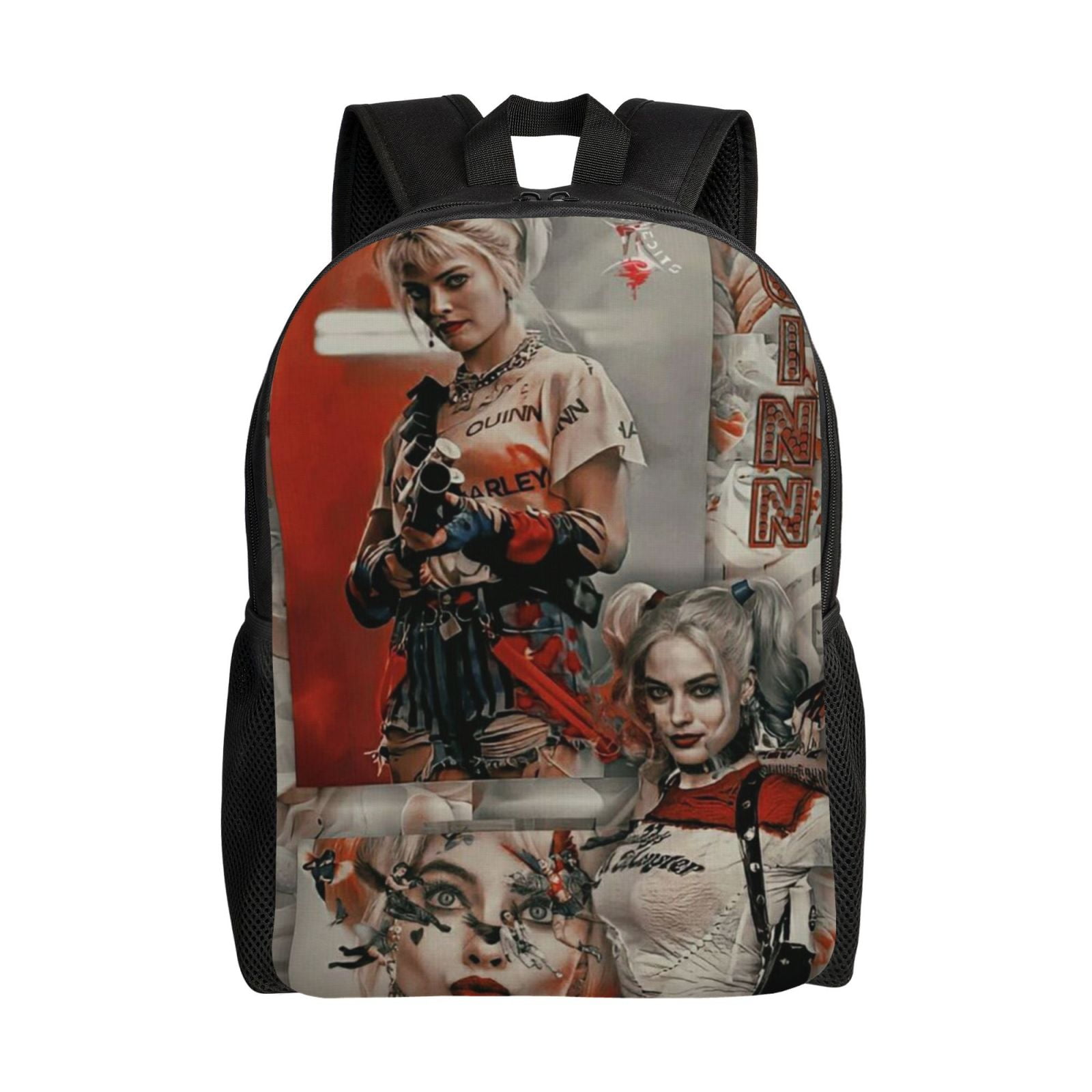 Harley Quinn Backpack Lightweight Unisex Basic Daypack Bookbag Laptop ...