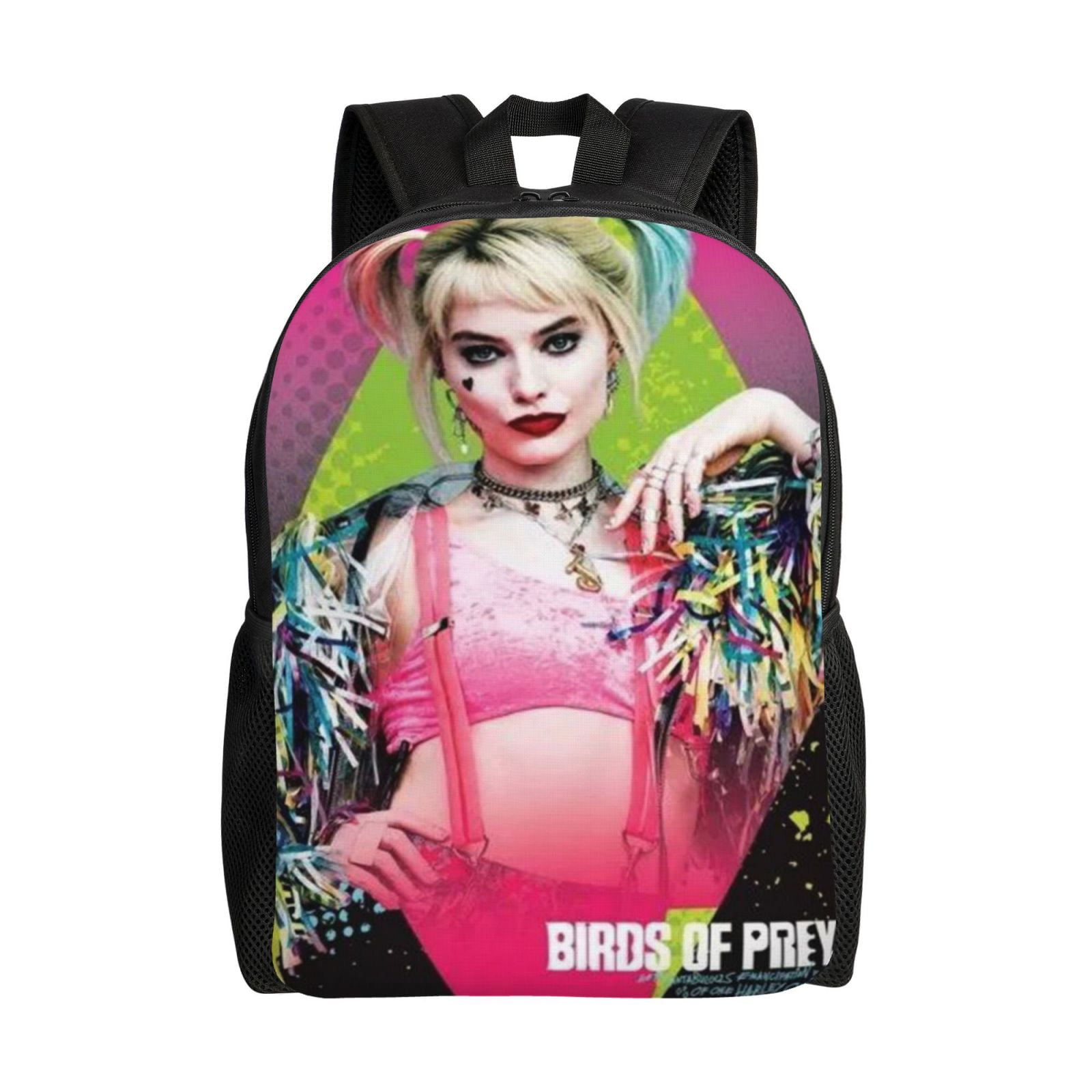 Harley Quinn Bird Prey Backpack Lightweight Unisex Basic Daypack ...