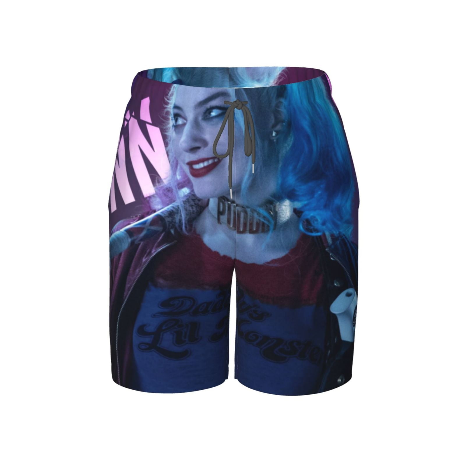 Harley Quinn Boy'S Swim Trunks Quick Dry Board Shorts Kids Beach Swim ...