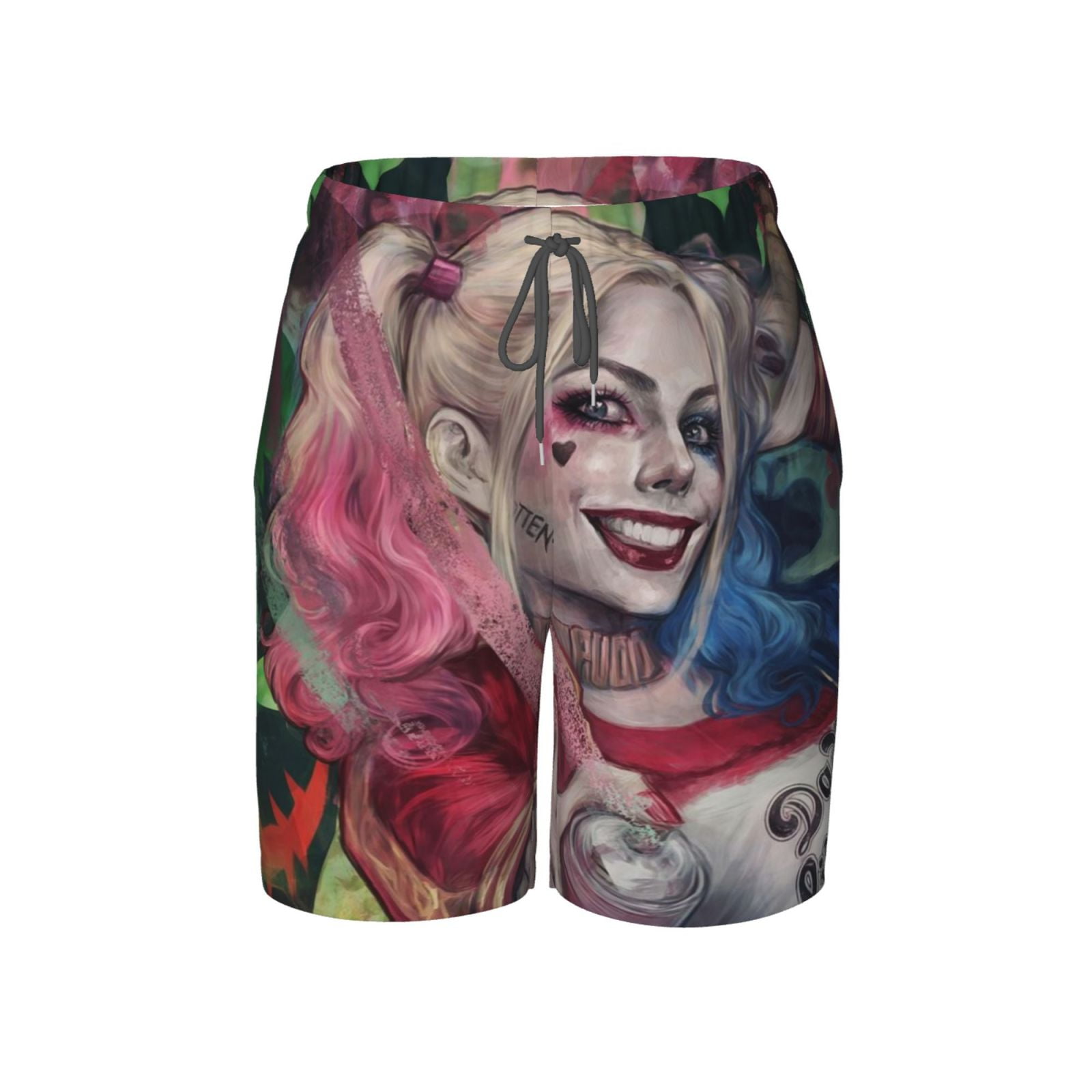 Harley Quinn Boy'S Swim Trunks Quick Dry Board Shorts Kids Beach Swim ...