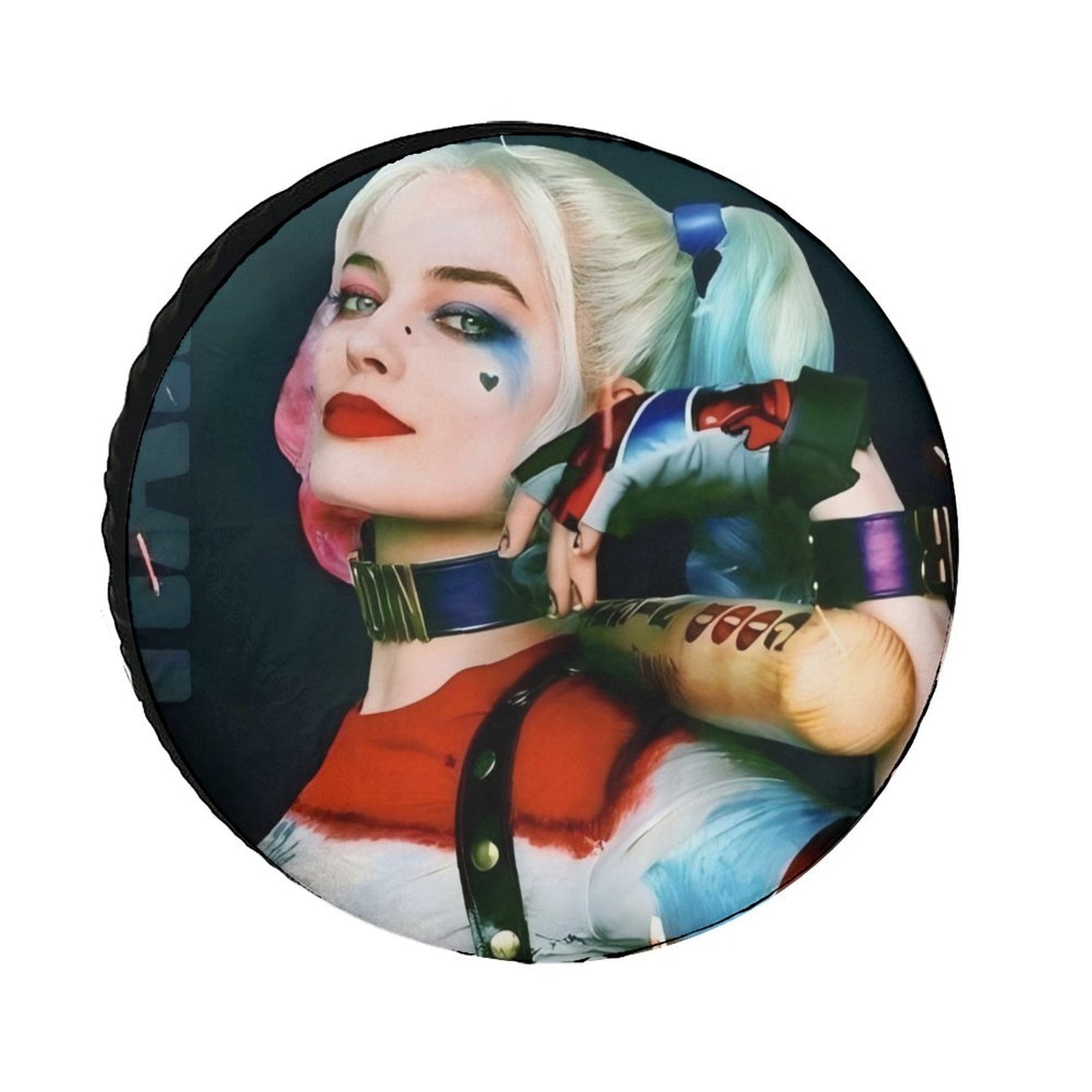 Harley Quinn Cartoon spare tire cover waterproof tire cover suitable ...