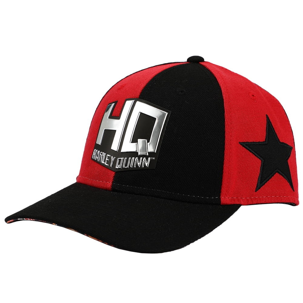 Harley Quinn Chrome Weld Cosplay Snapback with Printed Underbill ...