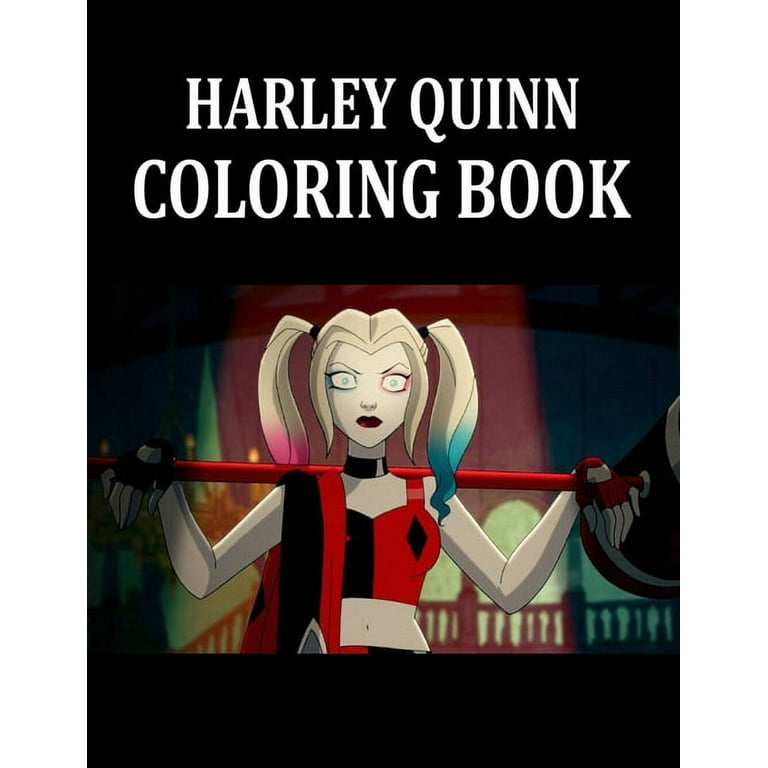harley quinn coloring book