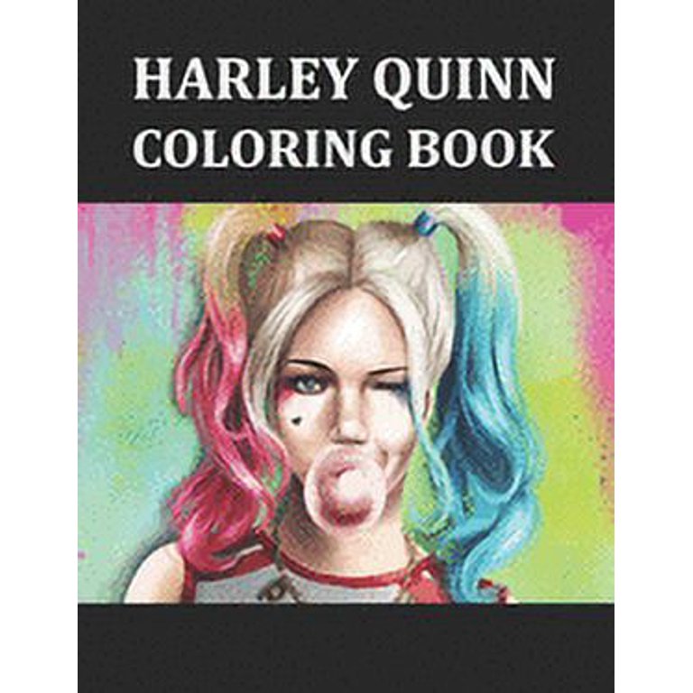 harley quinn coloring pages youth