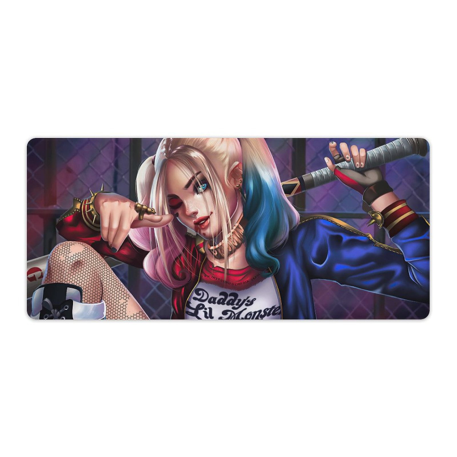 Harley Quinn Comic Mouse Pad Extended Gaming No-sliped Large Desk Mat ...
