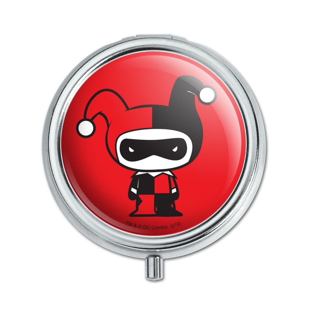 Harley Quinn Cute Chibi Character Pill Case Trinket Gift Box - Walmart.com