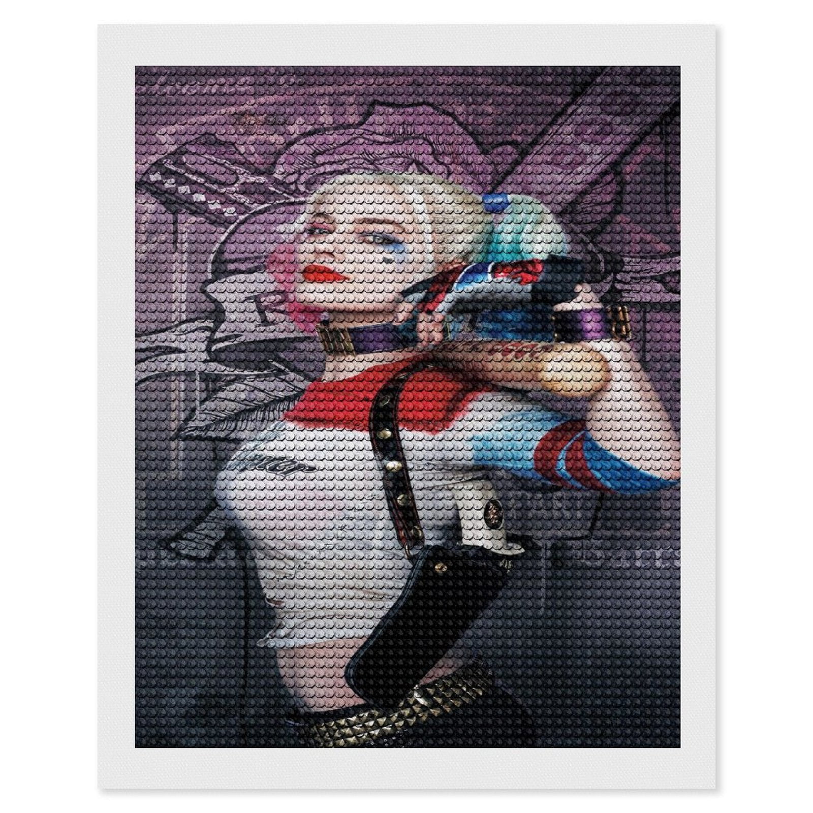 Harley Quinn Diamond Art Kits for Adults Diamond Art Gem Art Painting ...