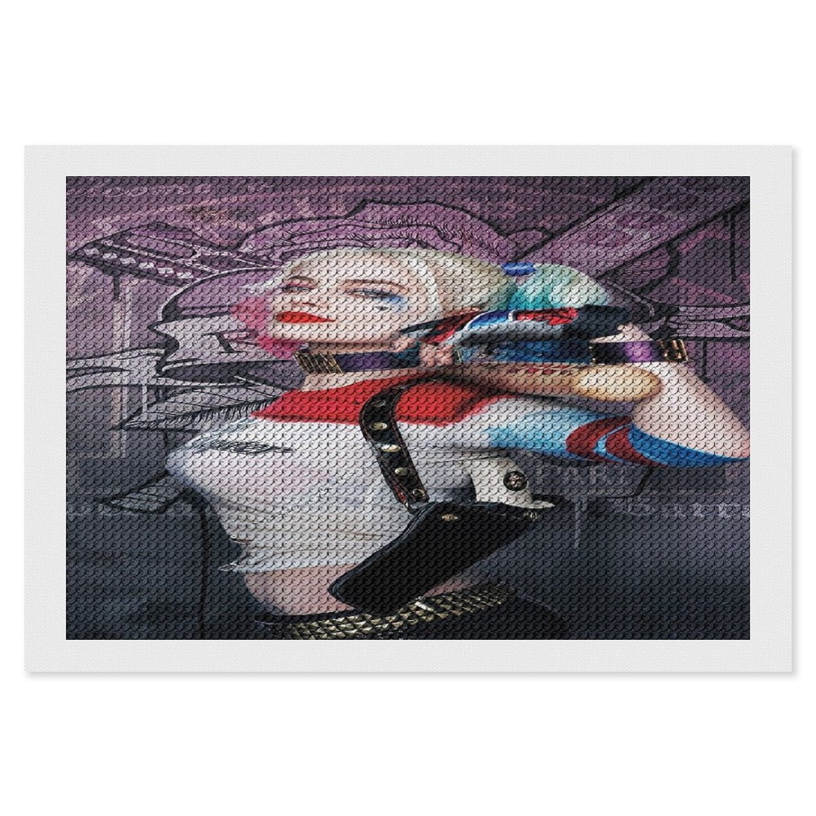 Harley Quinn Diamond Art Kits for Adults Diamond Art Gem Art Painting ...