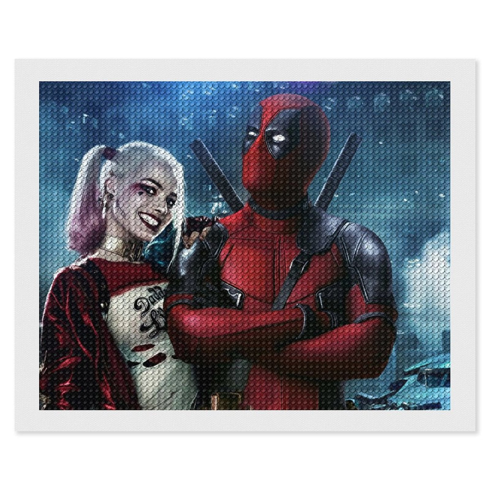 Harley Quinn Diamond Arts Kits for Adults Diamond Art Gem Art Painting ...